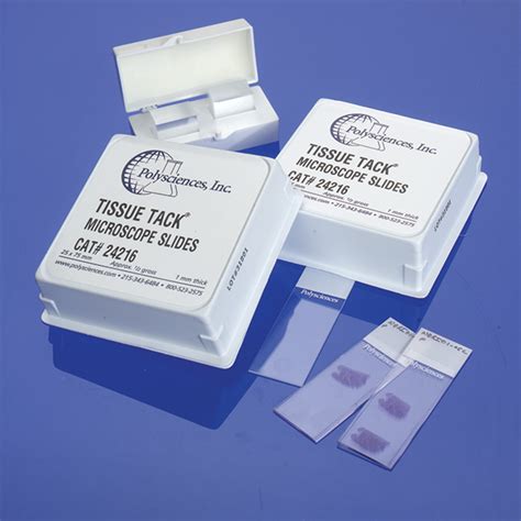 Tissue Tack Charged Microscope Slides Polysciences Inc