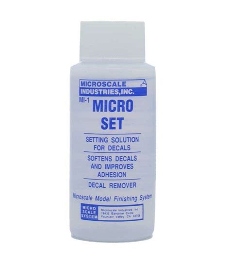 Microscale Industries Micro Set Msset Access Models