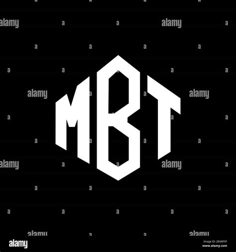 Mbt Letter Logo Design With Polygon Shape Mbt Polygon And Cube Shape Logo Design Mbt Hexagon