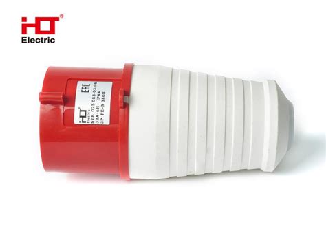Вилка 025 3Р+РЕ+N 32А 380В IP44 HLT,Продукция,Компания «ФАТО Электрик» При