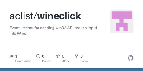 Wineclick Barebones Win32 Api Click Event Listener For Wine