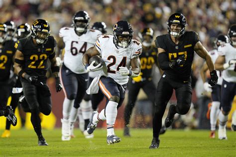 Bears Make Tough Decision On Khalil Herbert After Scary Injury The Spun