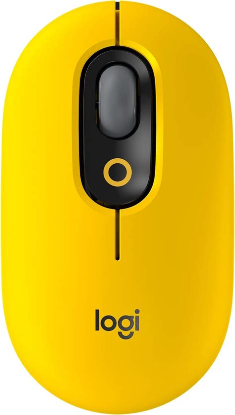 Logitech Pop Mouse Emoji Wireless Mouse Silenttouch Precisionspeed Compact Design
