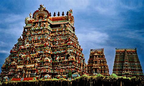 Traditional South Indian Temple
