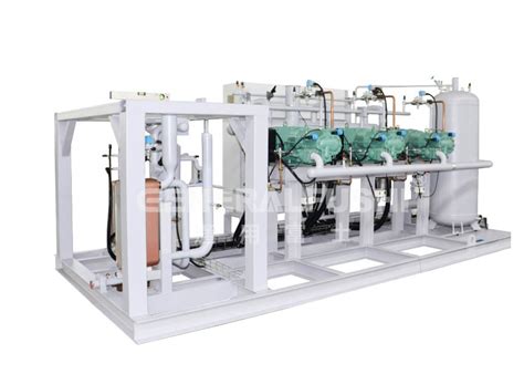 Screw Parallel Compressor Unit With Integrated Recirculation System