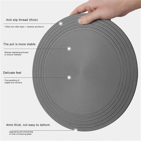 Heat Diffuser For Gas Stove 20cm Diffuser Plate Thawing Plate For