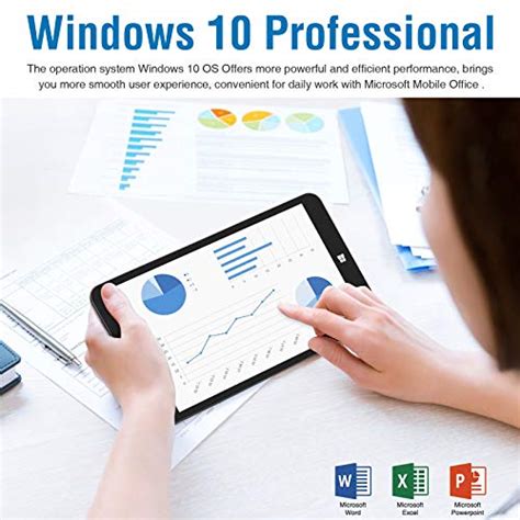 Windows Tablet 8inch Windows 10 Pro Tablets PC Computer 2GB RAM 64GB Storage Intel Atom X5