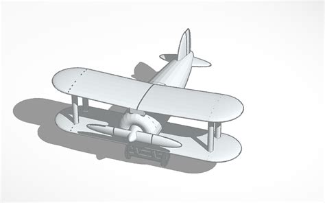 3d Design Propeller Airplane Tinkercad