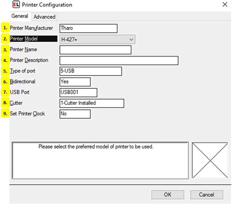 Printer Configuration — Easylabel 7 0 0 Documentation