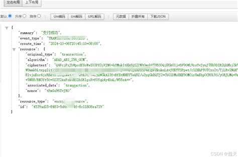 Java微信支付以及——回调解密（保姆级别） 退款wechatpay Java 回调 Csdn博客