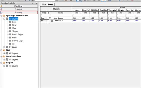 Allegro设置约束规则allegro规则设置 Csdn博客