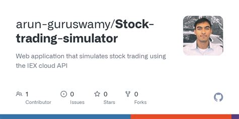 Github Arun Guruswamystock Trading Simulator Web Application That