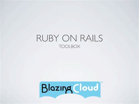 Ruby On Rails Toolbox Key Programming Languages Computing