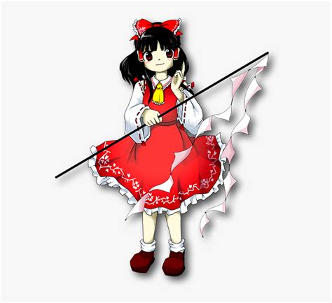 Zun Reimu Hakurei Hd Png Download Kindpng
