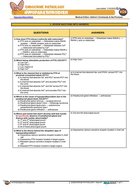 Hypoparathyroidism Causes Pathophysiology Clinical Features Diagnosis Treatment 1 Atf