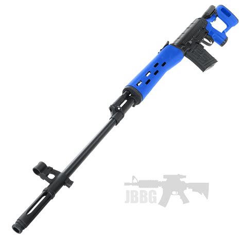 Svd Sniper Rifle Ultra Grade Aeg Airsoft Sniper Rifle Blue