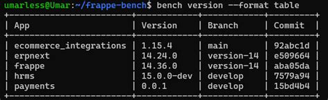 Error While Installing The Hr And Payroll App · Issue 511 · Frappehrms