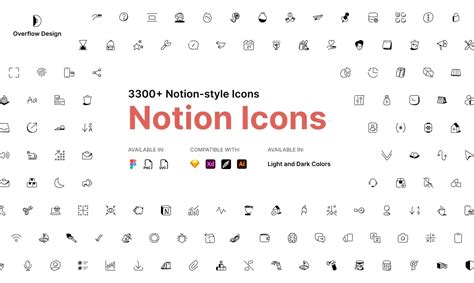 Notion Icons 3300 Notion Style Icons