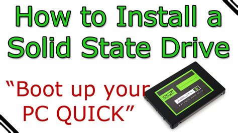 How To Install A SSD To A Hard Drive Bay YouTube