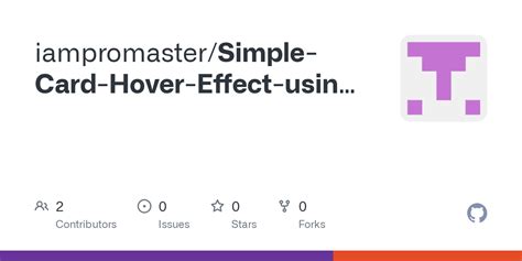 Github Iampromastersimple Card Hover Effect Using Html And Css