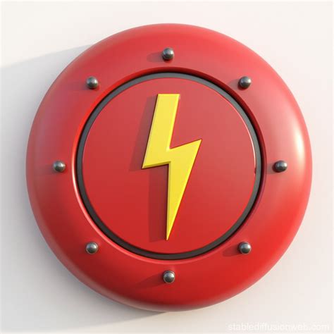 3d Emergency Button Stable Diffusion Online