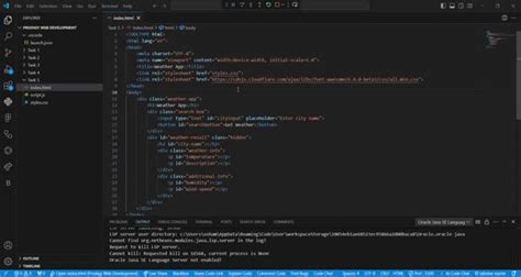 Usha Mahi Pon On Linkedin Webdevelopment Weatherapp Apiintegration Javascript Css Internship