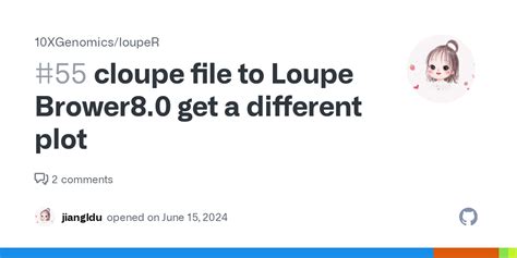 cloupe file to loupe brower8 0 get a different plot · issue 55