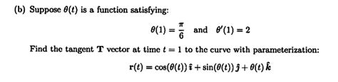 solved b suppose θ t is a function satisfying θ 1 6π