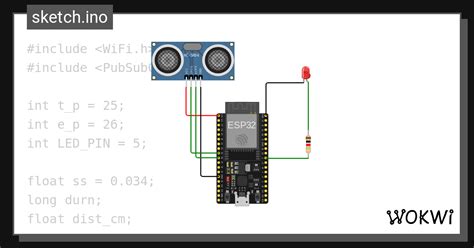 Test Sensor Abi Sic Wokwi ESP32 STM32 Arduino Simulator