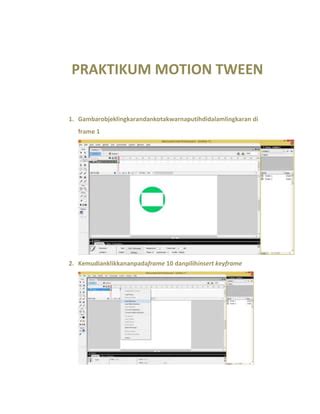 Praktikum Motion Tween PDF