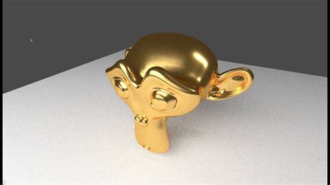 gold blender cycles material youtube