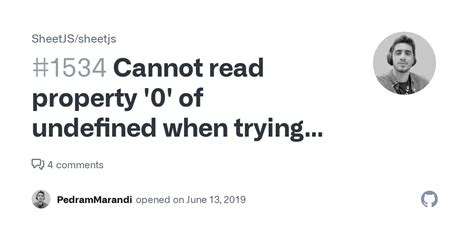 Cannot Read Property 0 Of Undefined When Trying To Read · Issue 1534 · Sheetjssheetjs · Github