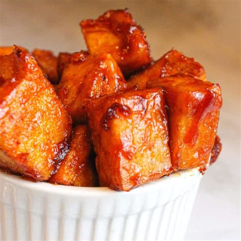 Easy Bbq Tofu Recipe Damn Tasty Vegan