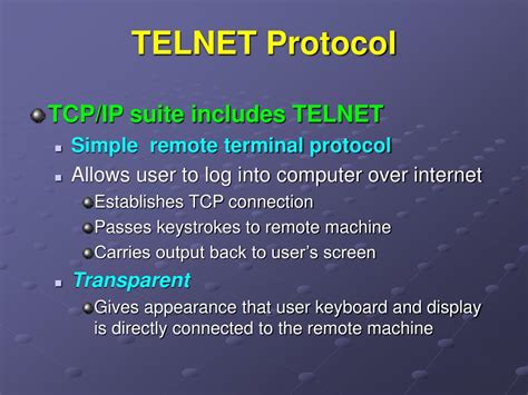 Ppt Remote Login Telnet Ssh Powerpoint Presentation Free Download Id5562120