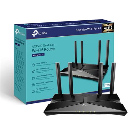 Tp Link Archer Ax10 Ax1500 Wi Fi 6 Router Smart And Secure Centre
