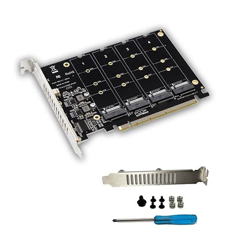 PCIEX NVME PCB PH NVME Disk Array Card PCIE Signal Split Array