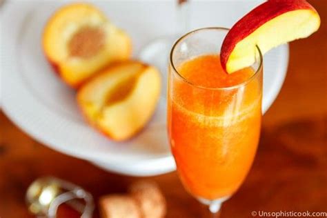 Refreshing Frozen Peach Bellini Recipe