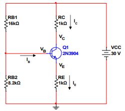 Solved Calculate The Values For IB IE IC VB VE VC VBE Chegg Com