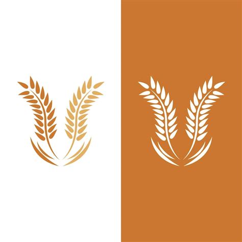 Premium Vector Agriculture Wheat Vector