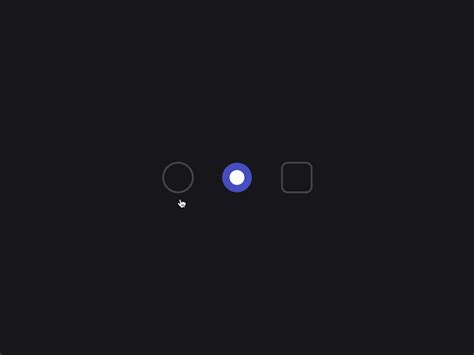 Radio Buttons By Amal On Dribbble