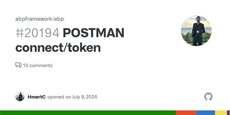 postman connect token · issue 20194 · abpframework abp · github