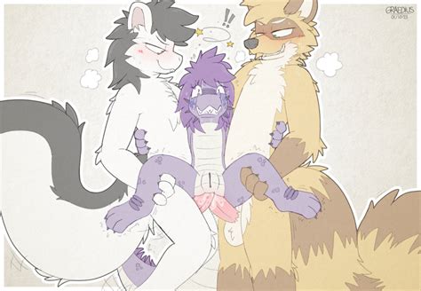 Rule 34 Anal Anal Sex Anthro Balls Claws Clenched Teeth Double Anal