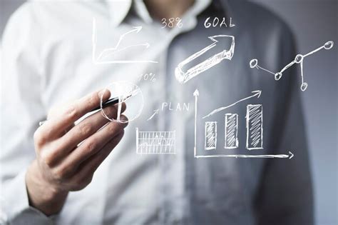 Premium Photo Data Analyst With Business Dashboard With Charts