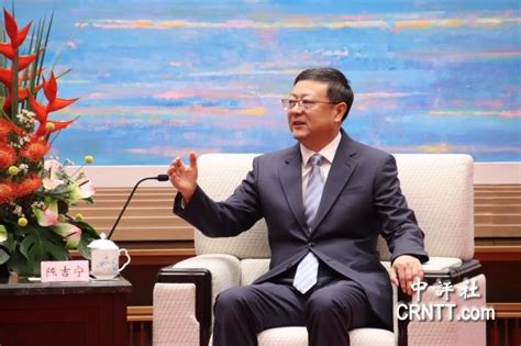 中评现场陈吉宁会见马英九一行