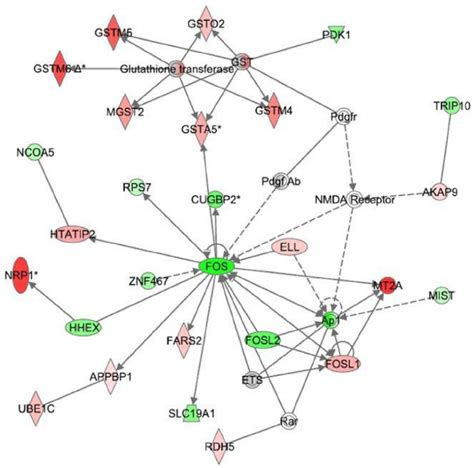 Ingenuity Interactome Analysis Of The Effect Of Cbd On Lps Affected Download Scientific Diagram