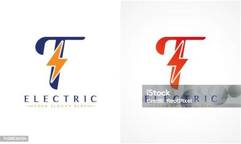 번개 천둥 볼트 벡터 디자인과 T 편지 로고 전기 볼트 편지 T 로고 벡터 그림입니다 0명에 대한 스톡 벡터 아트 및 기타 이미지 0명 그라데이션 기업 비즈니스