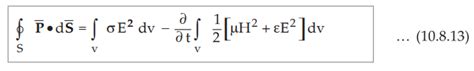 Poynting Vector And Poynting Theorem Electromagnetic Waves