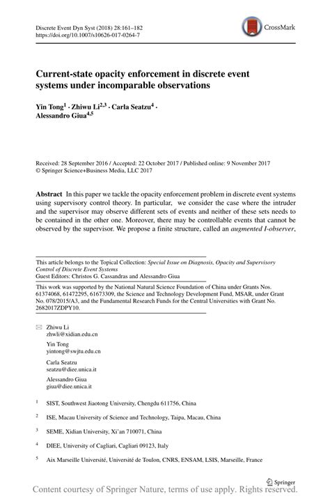 Current State Opacity Enforcement In Discrete Event Systems Under