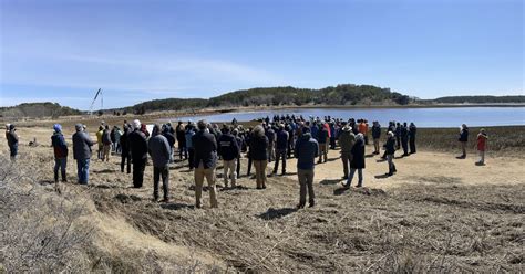 Crowd At Herring River Groundbreaking Event