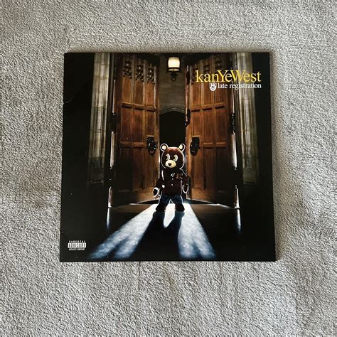 Late Registration Kanye West Vinyl 2xlp Of Yes Depop
